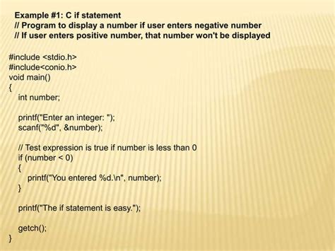 Conditional Statement In C Language Pptx Programming Languages
