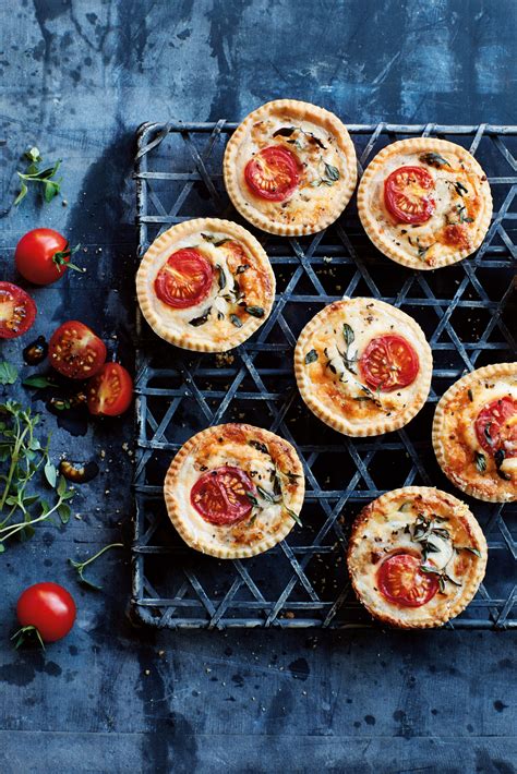 Cheese And Tomato Tartlets Recipe Picnic Snack Recipe