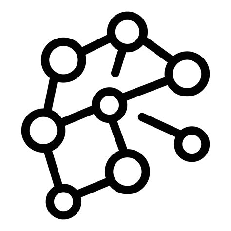 Innovative Dialogue Icon Outline Vector Group Analysis Research