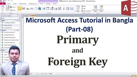 Primary And Foreign Key In Access Database With Example Access