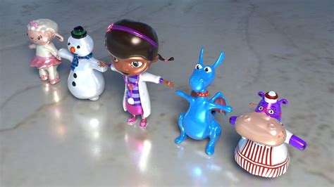 Doc Mcstuffins Characters 3d Model Cgtrader