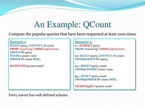 Ppt Scope Easy And Efficient Parallel Processing Of Massive Data