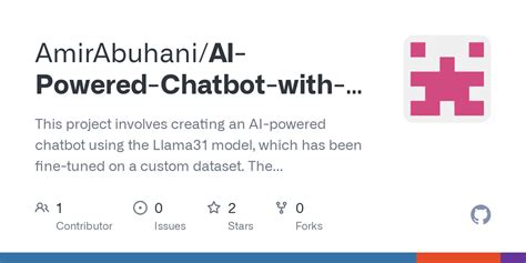 Github Amirabuhaniai Powered Chatbot With Fine Tuned Llama31 Large