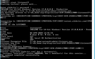 Create A Listener In Oracle Database C Alekciss