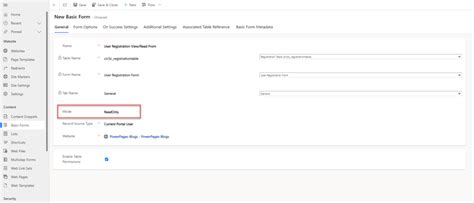step by step guide to creating view forms in power pages