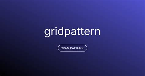 Gridpattern Grid Pattern Grobs Crane