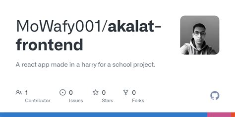 Github Mowafy001akalat Frontend A React App Made In A Harry For A