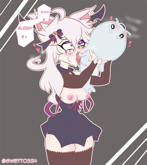 Rule 34 Big Breasts Big Nipples Blowjob Cat Ears Catgirl Crying Dress