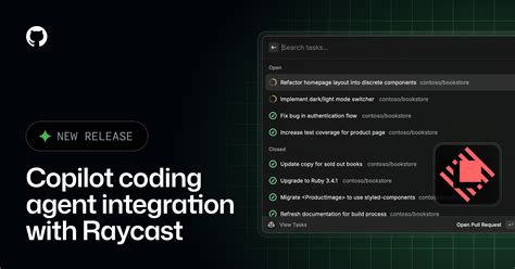 Start And Track Copilot Coding Agent Tasks From Raycast GitHub Changelog