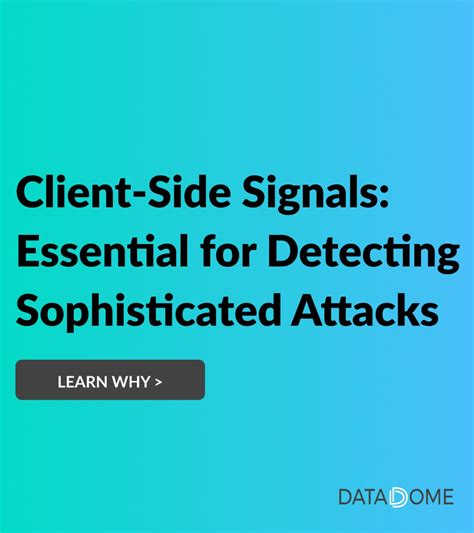 Datadome On Linkedin Client Side Signals Essential In Detecting