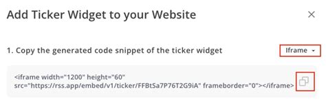 how to add a news ticker to your website