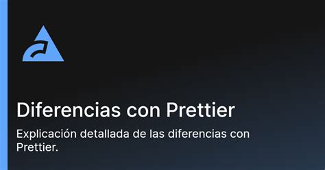 Diferencias Con Prettier Biome