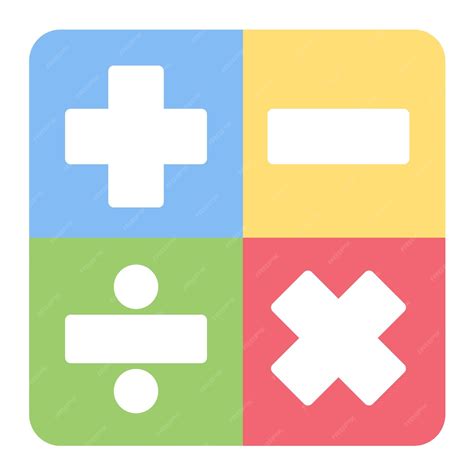 Premium Vector Math Vector Illustration Style