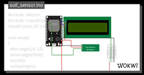 Soil Sensor Esp32 Copy Wokwi ESP32 STM32 Arduino Simulator