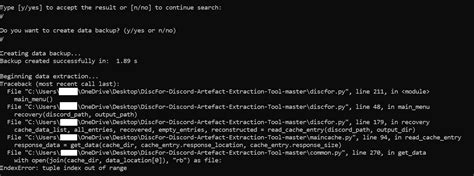 "tuple index out of range" error · Issue #2 · MichalMotylinski/DiscFor-Discord-Artefact ...