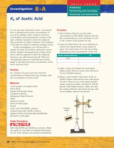 Acid Dissociation Constant Ka Explained