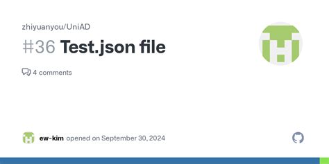 test json file · issue 36 · zhiyuanyou uniad · github