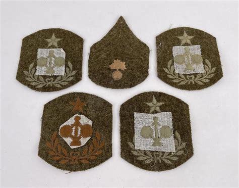 Bid Now Lot Of Ww1 Us Army Chevrons Invalid Date Mst