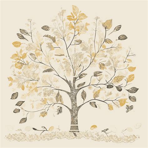 download ai generated tree leaves royalty free vector graphic pixabay