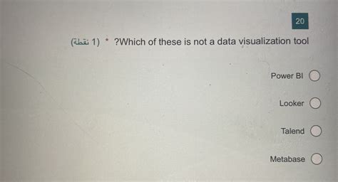 solved 1 ﻿which of these is not a data visualization