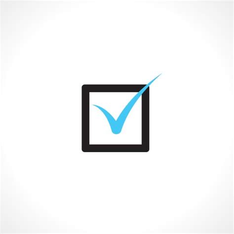 Man Holding Pencil With Checkbox On Background Vector Image