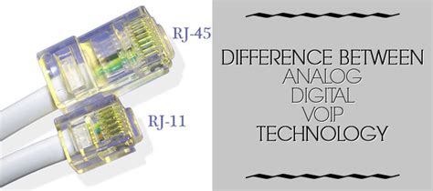 Difference between analog, digital, and IP telephony