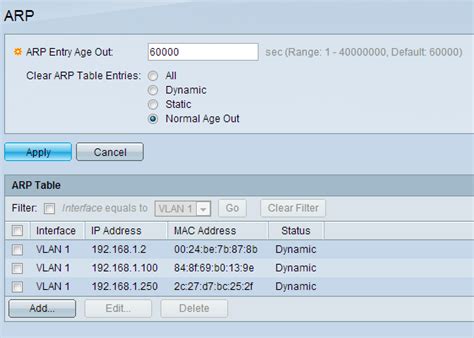 Cisco Mac Address Table Age Refresh Agrokurt