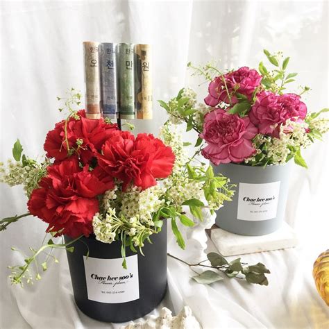 오천만원 카네이션상품이예요~ 모든상품에 오천만원 픽을 사용하실수 있도록 준비했구요~☝️ 생화는 미리 예약해주시면 바로 픽업 가능해요~ 청주에서 특별한 카네이션상품을