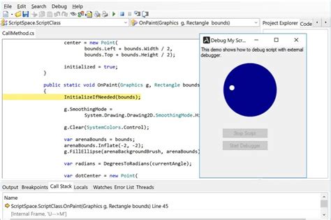 Known Issues Of Net Script Executing And Debugging — Alternet Software