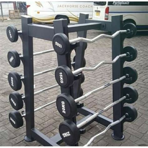Jual Alat Fitnes Rack Dumble Stik Curl And Lurus Shopee Indonesia