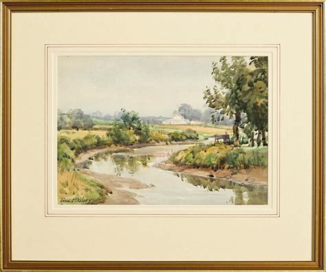 Lot 88 The Comber River By Frank Mckelvey Rha Rua 1895 1974