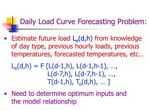 Ppt Electrical Load Forecasting Using Machine Learning Techniques Powerpoint Presentation Id