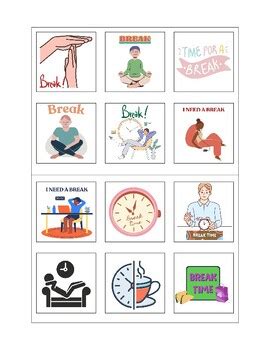 Aba Visuals Classroom By Ferag Tpt