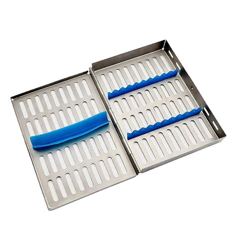 Stainless Steel Surgical Instrument Sterilization Tray With Lid