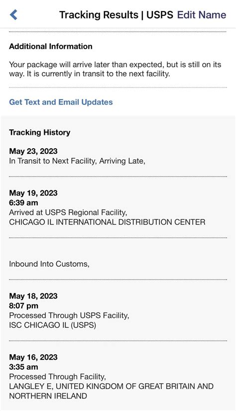 anyone having this same issue i have two separate parcels stuck on