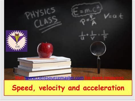 igcse motion speed velocity and acceleration teaching resources