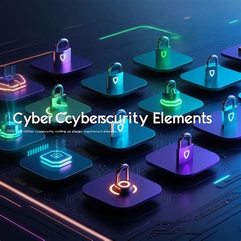 Cybersecurity Icons A Visual Guide To Digital Security Premium Ai Generated Image