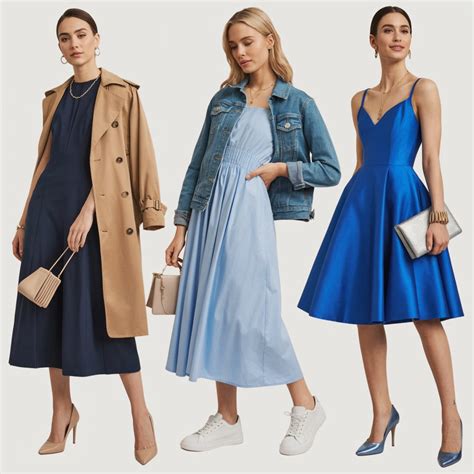 20 Blue Dress Outfit Ideas Outfits Grid