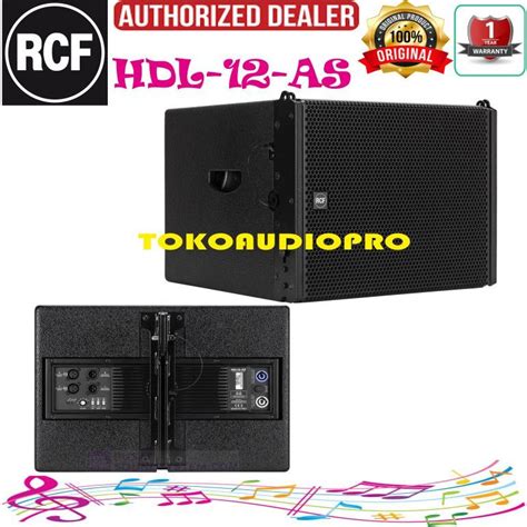 Jual Subwoofer Aktif RCF HDL 12As 12 Subwoofer Aktif RCF HDL12AS Sub Aktif Shopee Indonesia