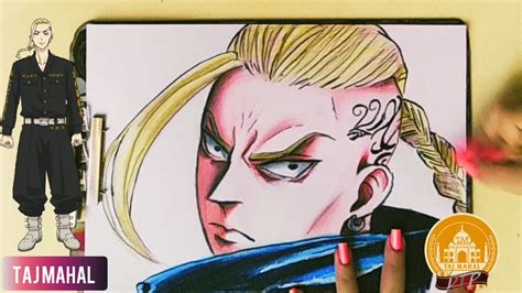 نقاشی کن ریوگوجی دراکن از انیمه توکیو ریونجرز انتقام جویان توکیو نماشا