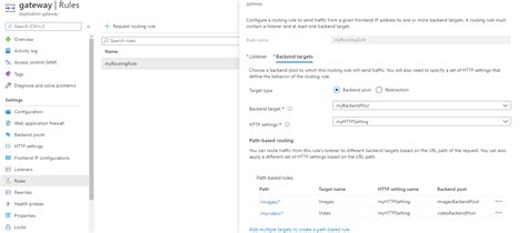 Net Modifying Pathrules Of A Urlpathmap Of An Application Gateway