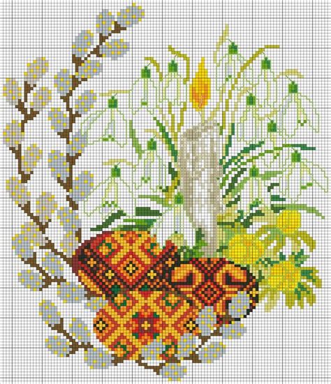 Вышитые крестиком открытки Красочные картины Вышивание крестиком