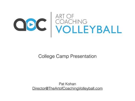 College Camp Presentation Pdf Technology And Computing