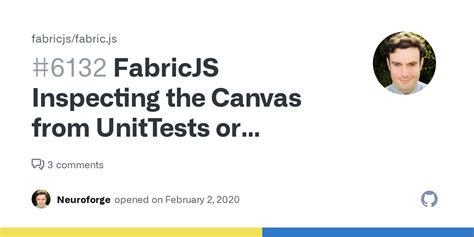 FabricJS Inspecting The Canvas From UnitTests Or Automated Tools Issue Fabricjs Fabric