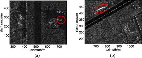 Figure 3 From Sar Ground Moving Target Imaging Based On A New Range Model Using A Modified