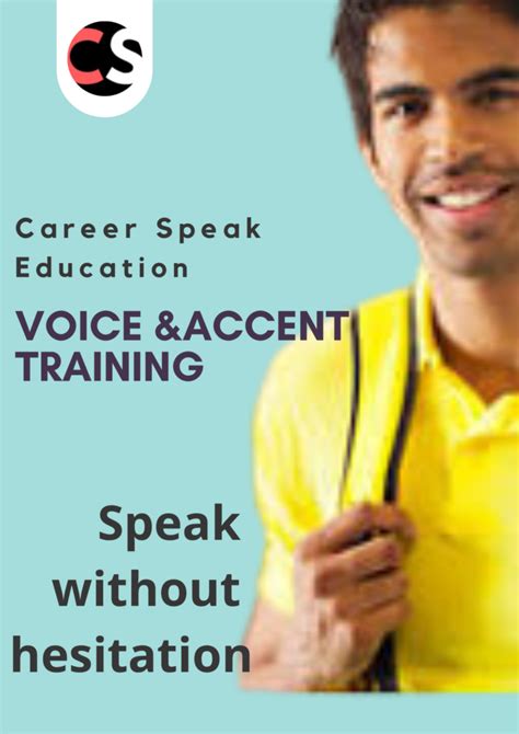 Voice And Accent Training Career Speak Education