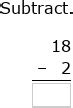 IXL Subtract A One Digit Number From A Two Digit Number Up To Rd Grade Math