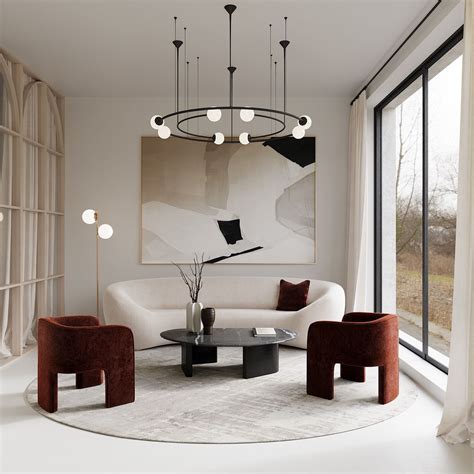 Colorful Minimalist Interior Design Minimalist Colorful Room Rooms