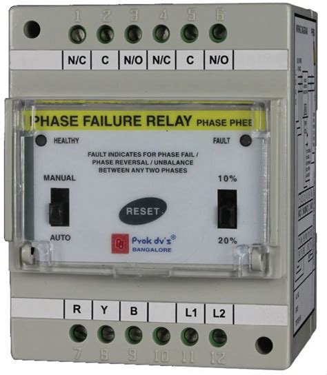 Prok Dv S Phase Failure Relay At Rs 800 In Chennai ID 19411660362