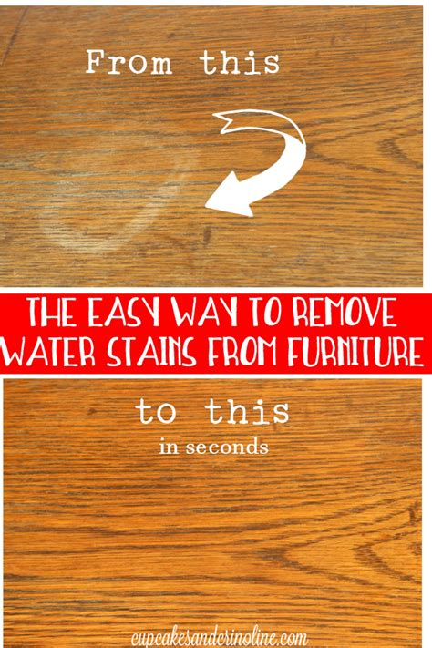How To Remove White Water Rings And Steam Stains From Wood The How To Home